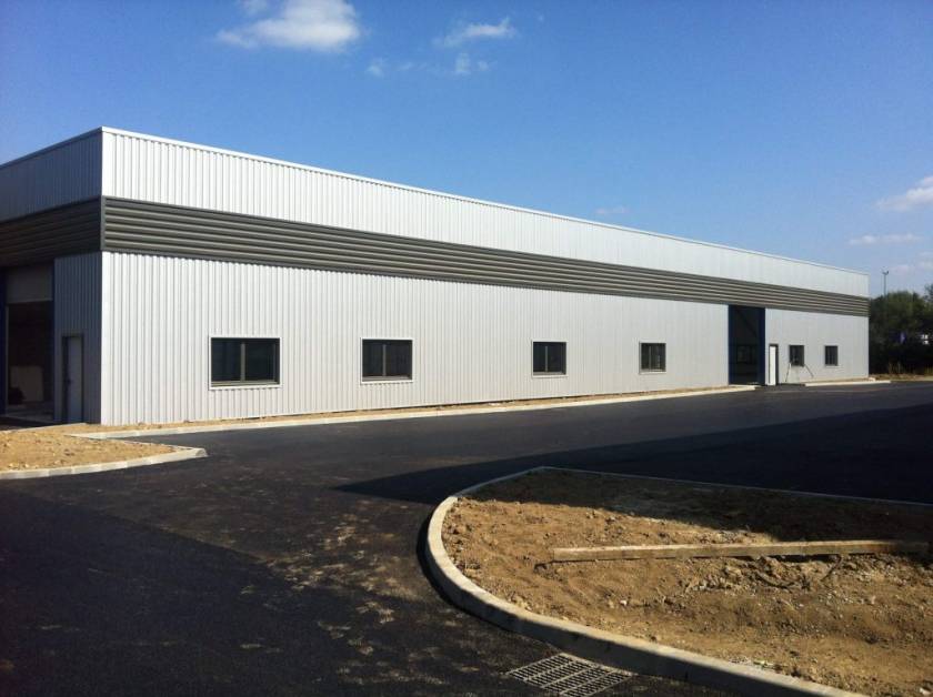Construction batiment industriel - TCI Treuil